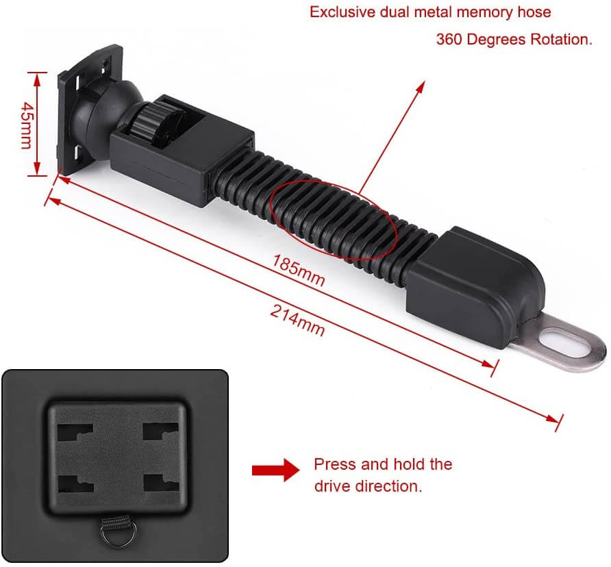 WATERPROOF PDA HOLDER WITH FIXING ARM – Pentaras Motors