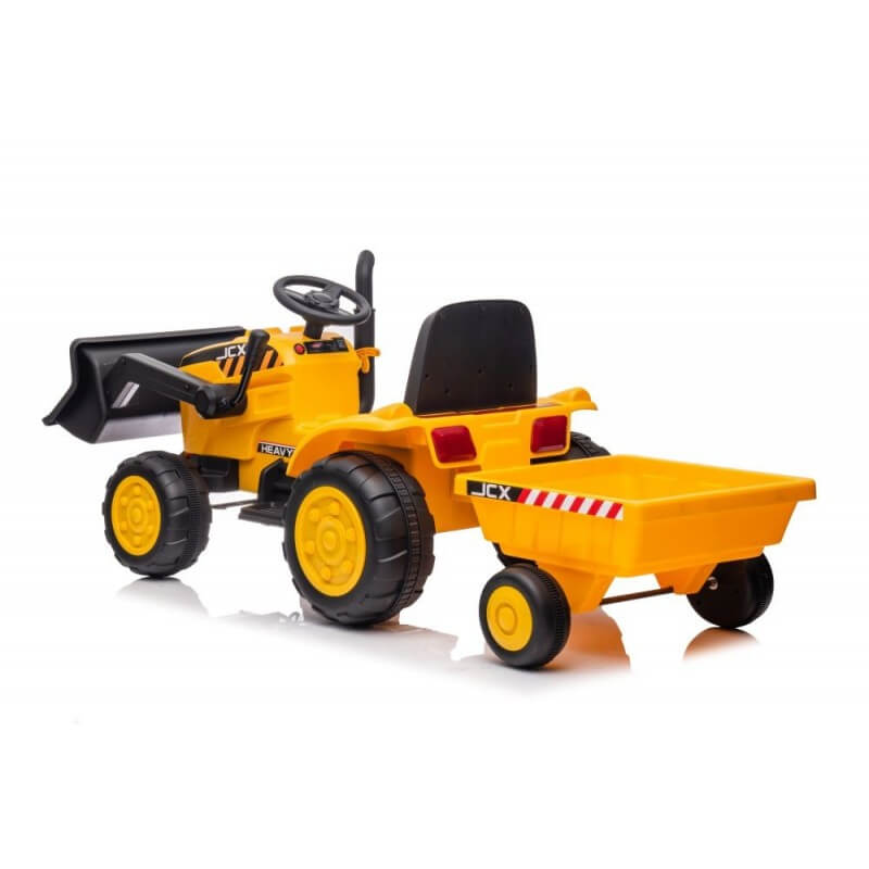 Tractor With Trailer Yellow – Pentaras Motors